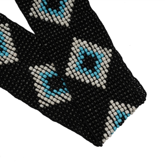 Accessories | Stretchable Seed Bead Belt With Wooden Closure | Poshmark